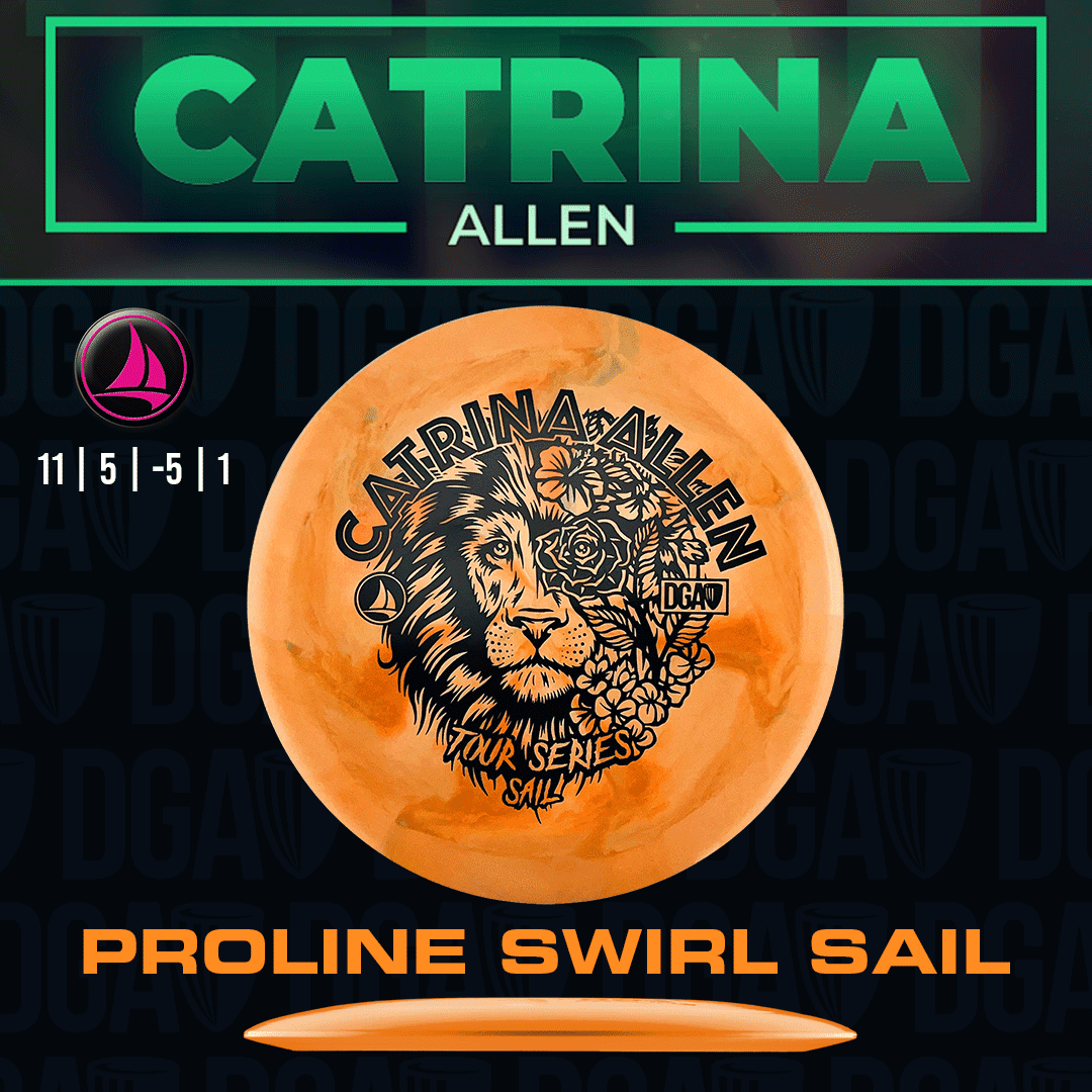 Catrina Allen Tour Series Sail | Mandos Disc Golf